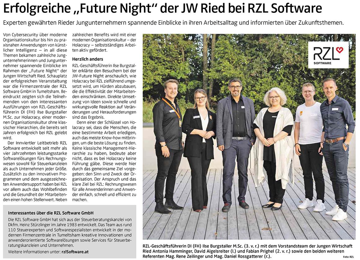 Presse: Pressefotos & Pressemitteilungen - RZL Software GmbH